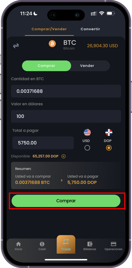 Cómo comprar criptomonedas en GetBit en 2024